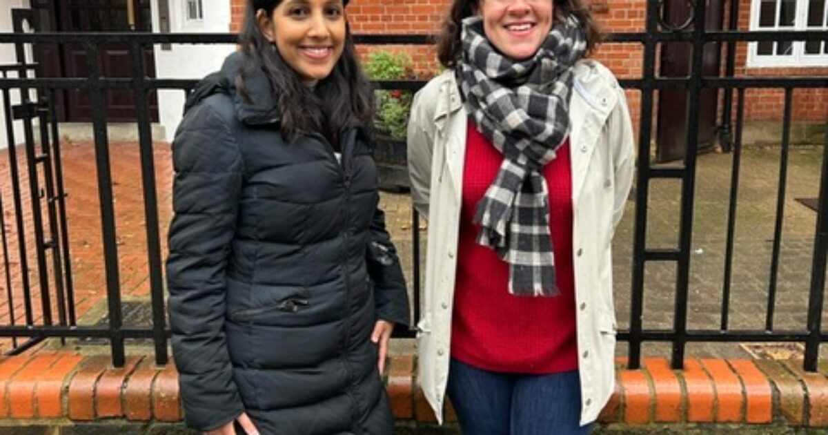 Joanna and Rachel – working hard together to get things done for ...